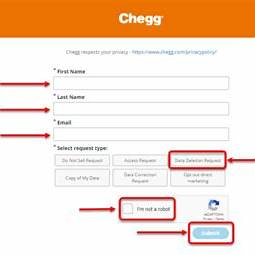 If you delete your chegg account - Learnexams