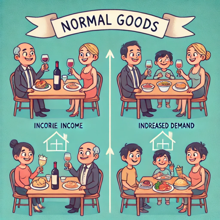 A normal good is defined as a good for which demand decreases when ...