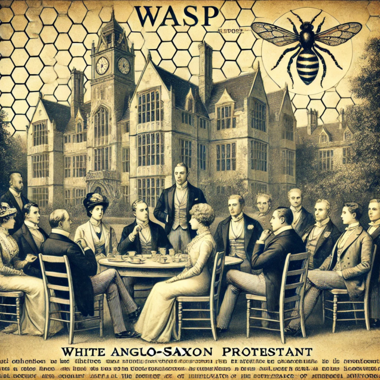 The acronym "WASP" stands for White Anglo-Saxon Protestant - Learnexams