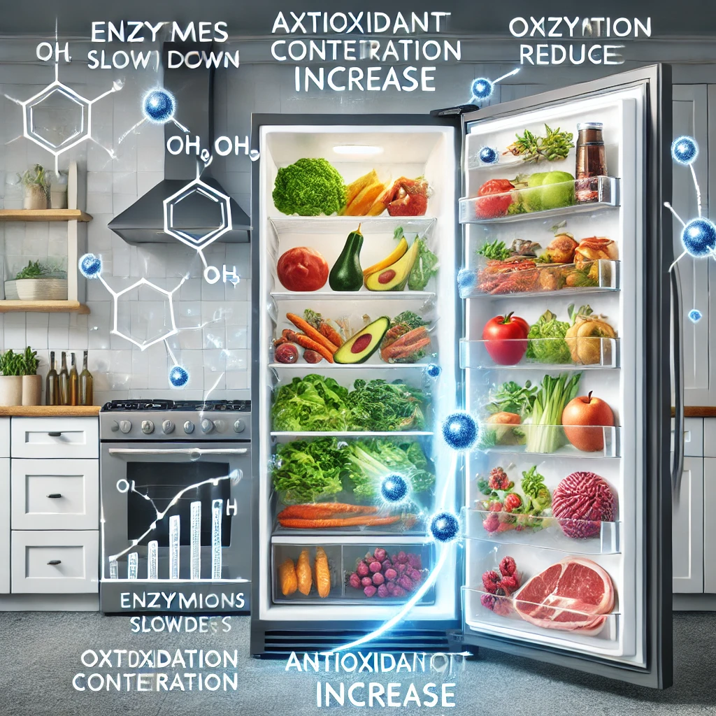 Refrigerating perishable foods affects biochemical reactions - Learnexams