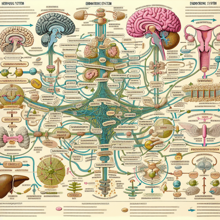 How does the nervous system and endocrine system work together to ...