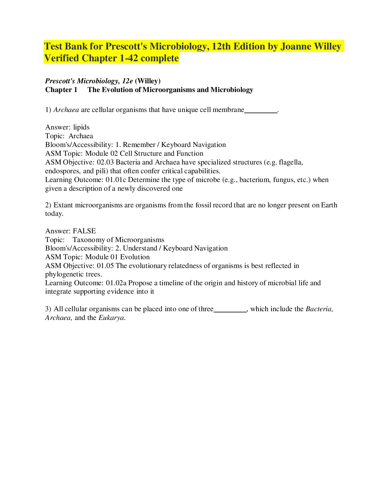 Test Bank for Success in Practical/Vocational Nursing 10th Edition, by ...