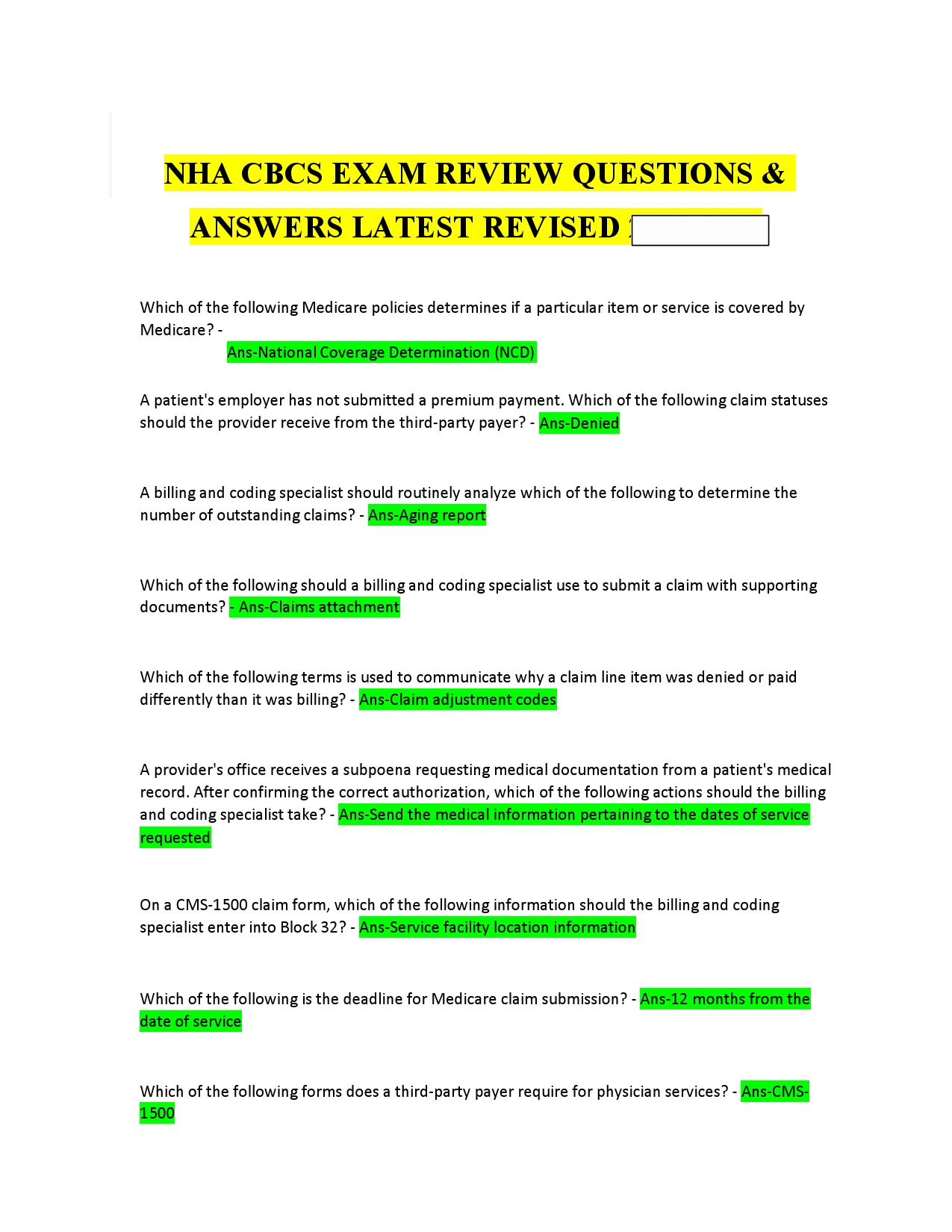 ASU BIO 100 EXAM 3 QUESTIONS AND ANSWERS (VERIFIED ANSWERS) ALREADY ...